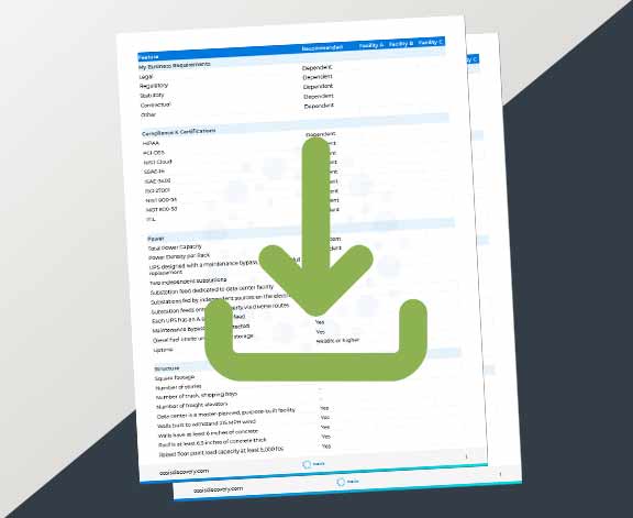 How to Choose a Data Center–Including a Thorough Checklist | Oasis Blog